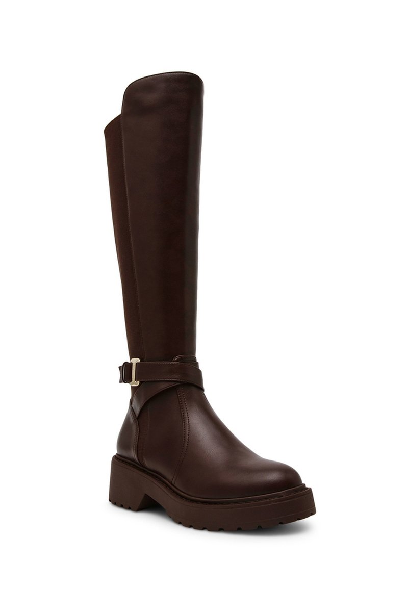 Steve Madden CALLER - Bottes à plateau - brown/marron - ZALANDO