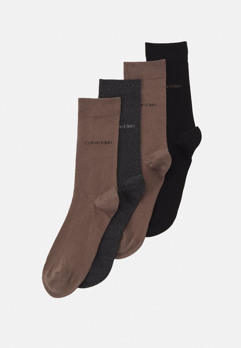 Calvin Klein Underwear SOCK 4PACK GIFTBOX - Chaussettes - grey combo ...