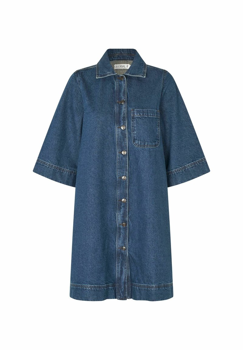 Global Funk MERA-G - Spijkerjurk - mud stone wash/blauw - Zalando.nl