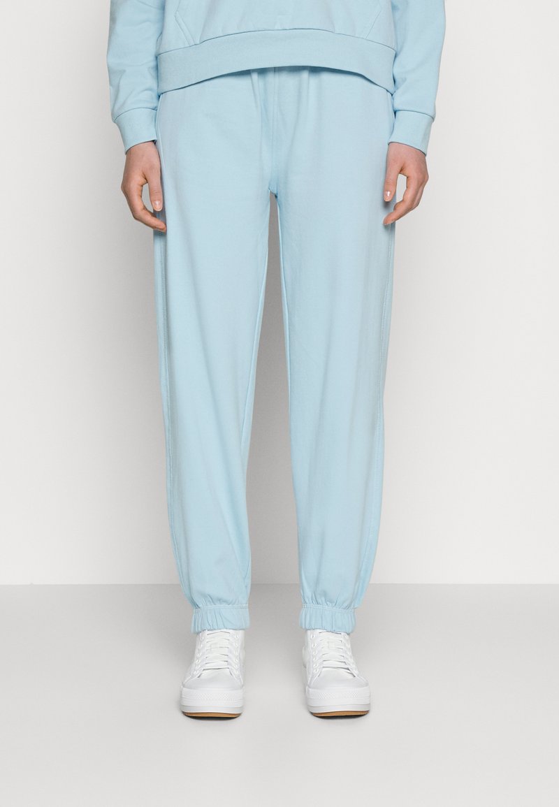 Denim Project PANTS - Tracksuit bottoms - cool blue/light blue ...
