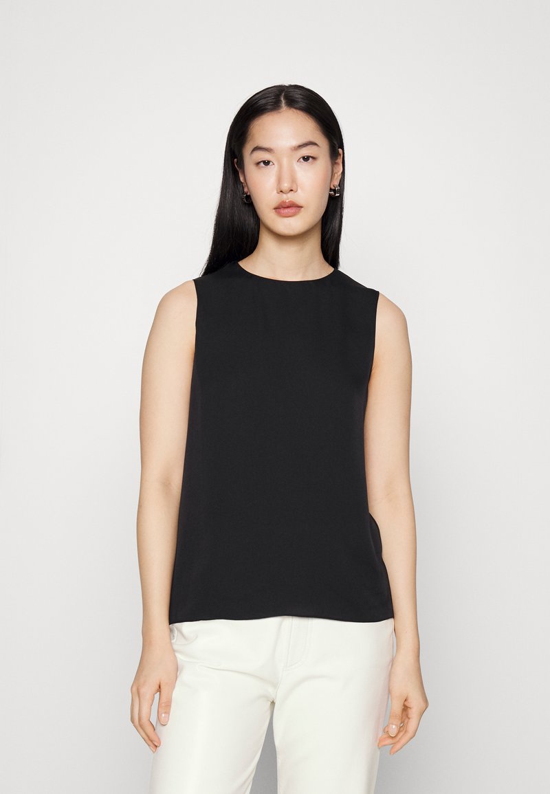 Theory STRAIGHT SHELL - Top - black/schwarz - Zalando.de