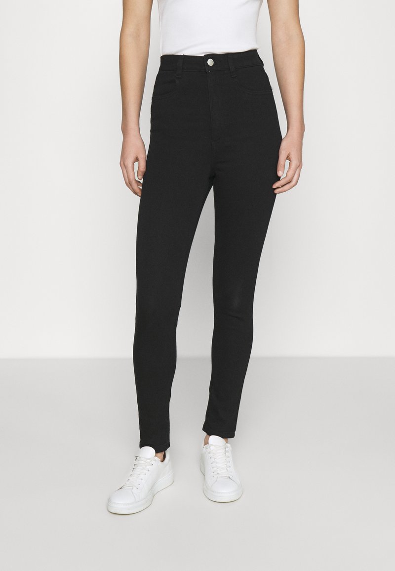 Cotton On ULTRA HIGH SUPER STRETCH - Jeans Skinny Fit - black/nero ...