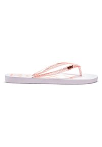 Roxy VIVA SPARKLE - Tongs - white orange pink/écru - ZALANDO.FR