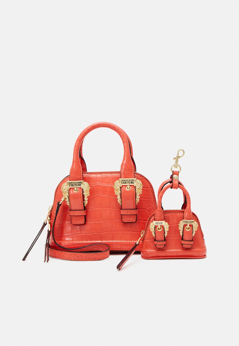 Versace Jeans Couture RANGE SKETCH BAGS SET - Across body bag - orange ...