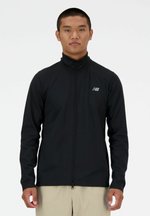 New Balance TECH - Zip-up sweatshirt - black - Zalando.ie