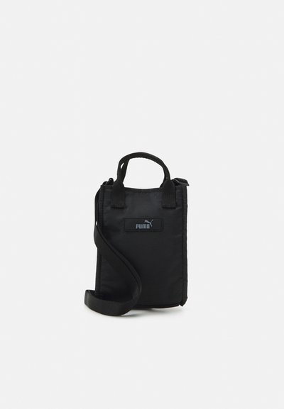 Puma DOWNTOWN TOTE BAG UNISEX - Shopping Bag - puma black/schwarz ...