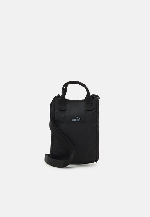 Puma DOWNTOWN TOTE BAG UNISEX - Shopping Bag - puma black/schwarz ...