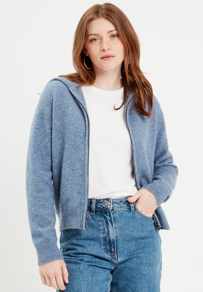 Cache Cache LANGÄRMELIGE - Vest - bleu/blauw - Zalando.nl