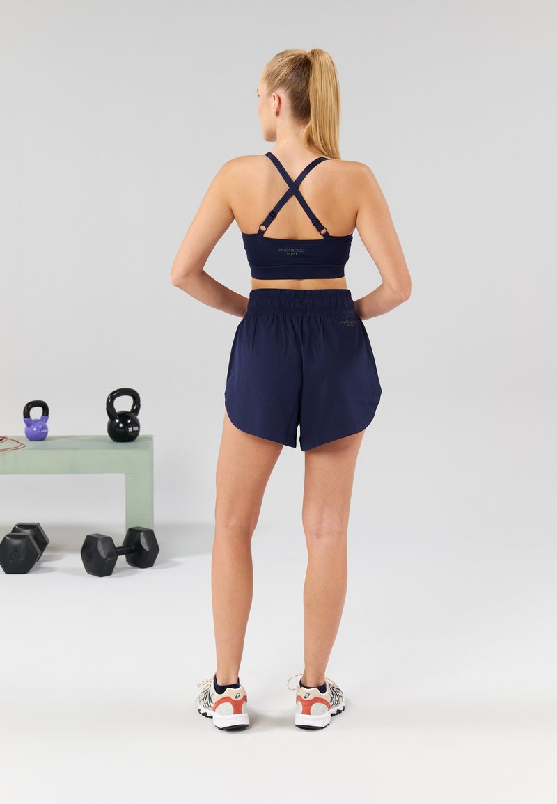 Even&Odd active 2 PACK - Sport-bh met light support - black/dark blue ...