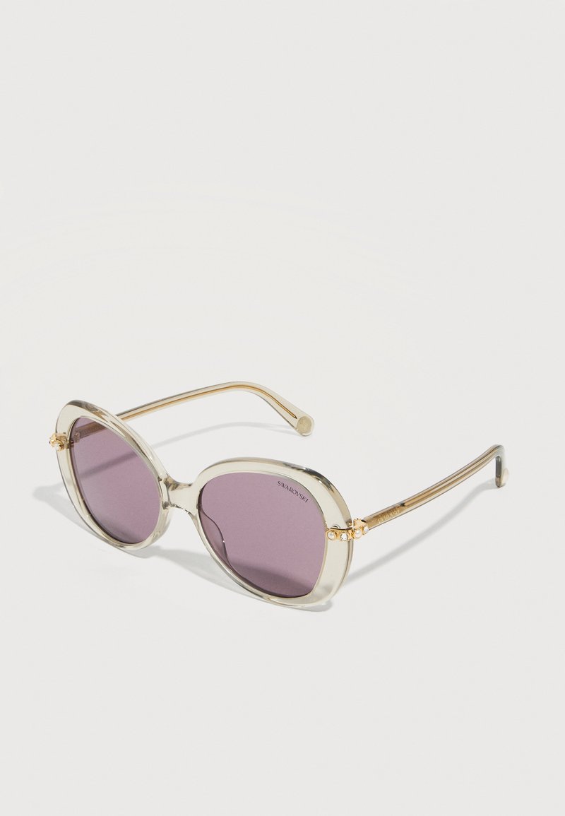 Swarovski Sunglasses - transparent beige/beige - Zalando