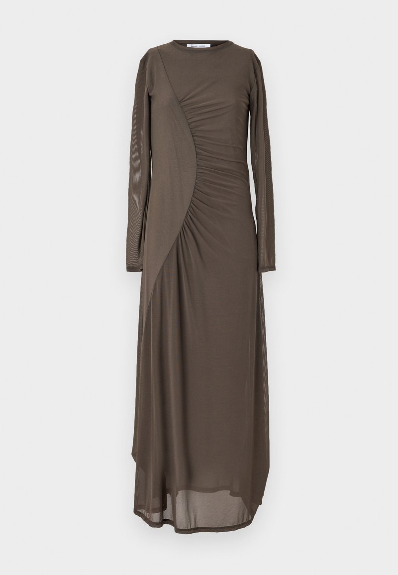 Samsøe Samsøe ANDREA DRESS - Robe longue - turkish coffee/marron ...