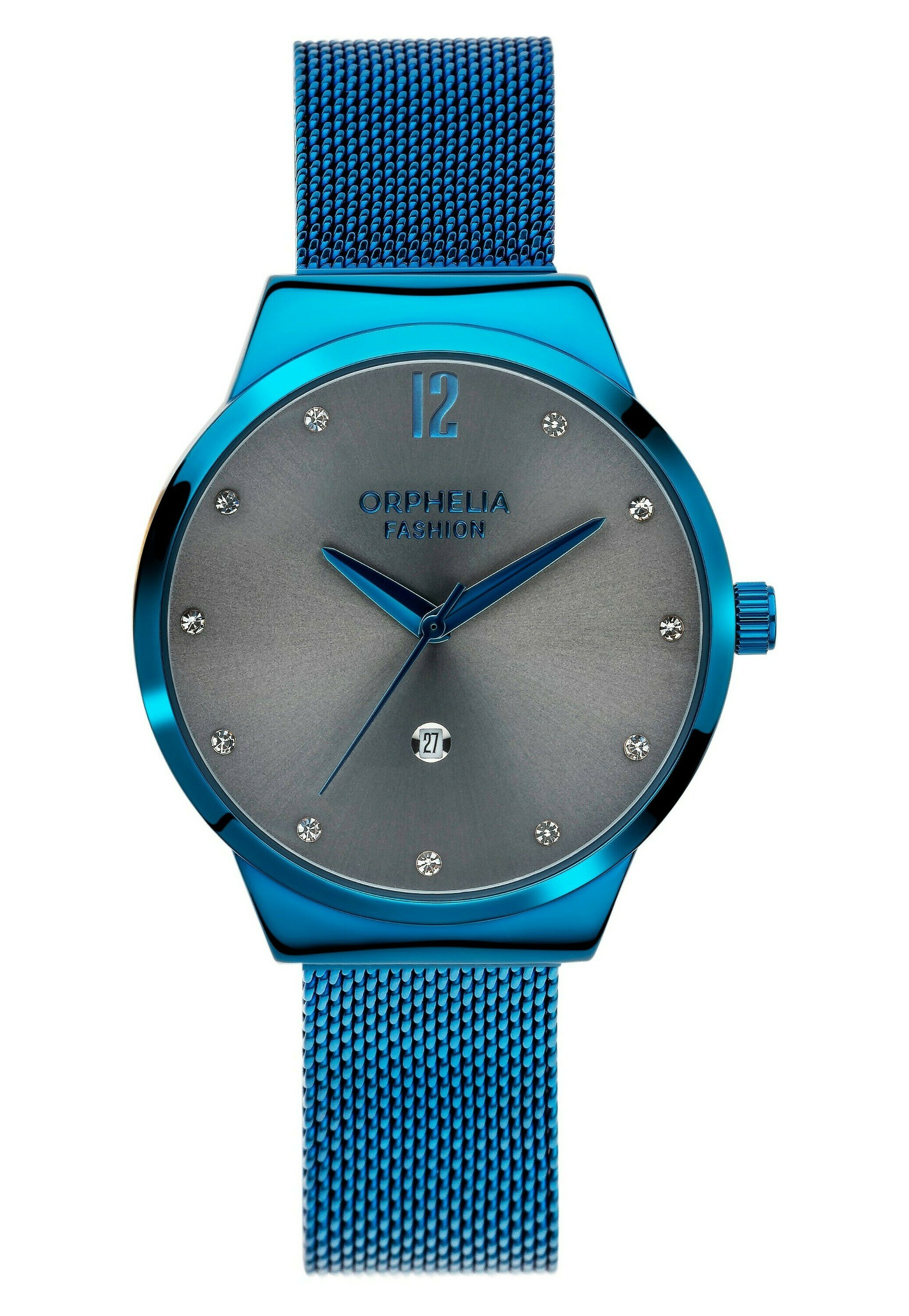 Blue watches for ladies store