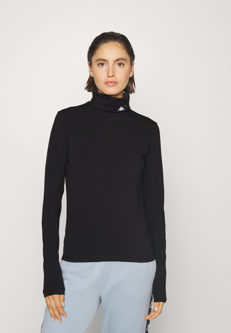 Kappa LEDI - Long sleeved top - caviar/black - Zalando.co.uk