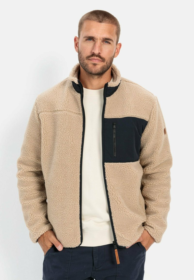 camel active - Kurtka z polaru/jasnobrązowy melanż - Zalando.pl