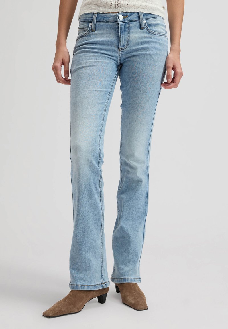 Lee JESSICA - Flared jeans - dancing river/blå - Zalando.no