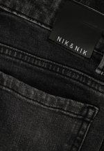 NIK & NIK Jeans Skinny Fit - zwart/black - Zalando