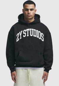 2Y Studios LOGO - Kapuzenpullover - black/schwarz - Zalando.de