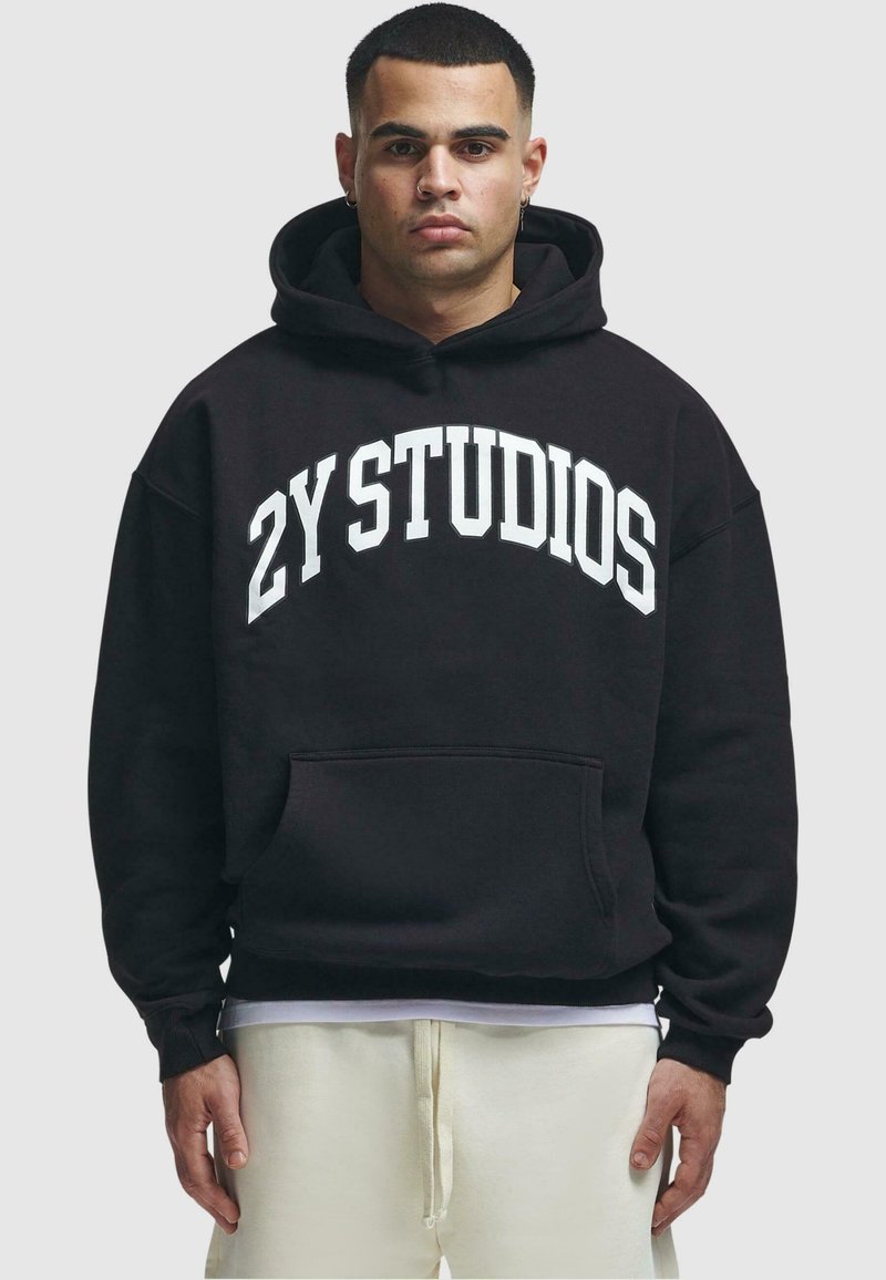2Y Studios LOGO - Kapuzenpullover - black/schwarz - Zalando.de