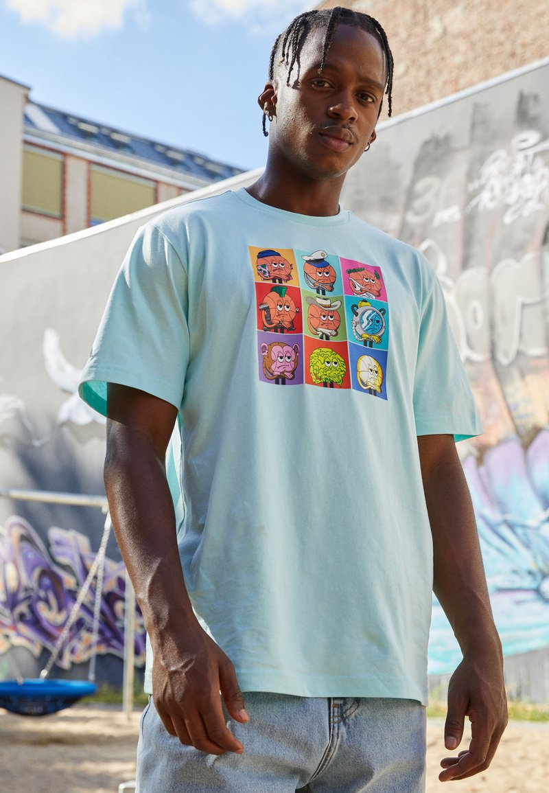 adidas Performance LILSTRIPE META - T-shirt con stampa - semi flash ...