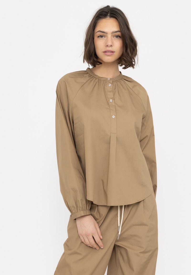 Soft Rebels Bluse - kelp/braun - Zalando.de