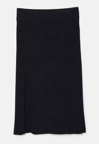 Filippa K ASYMMETRIC BRAID SKIRT - Pencil skirt - black - Zalando.co.uk