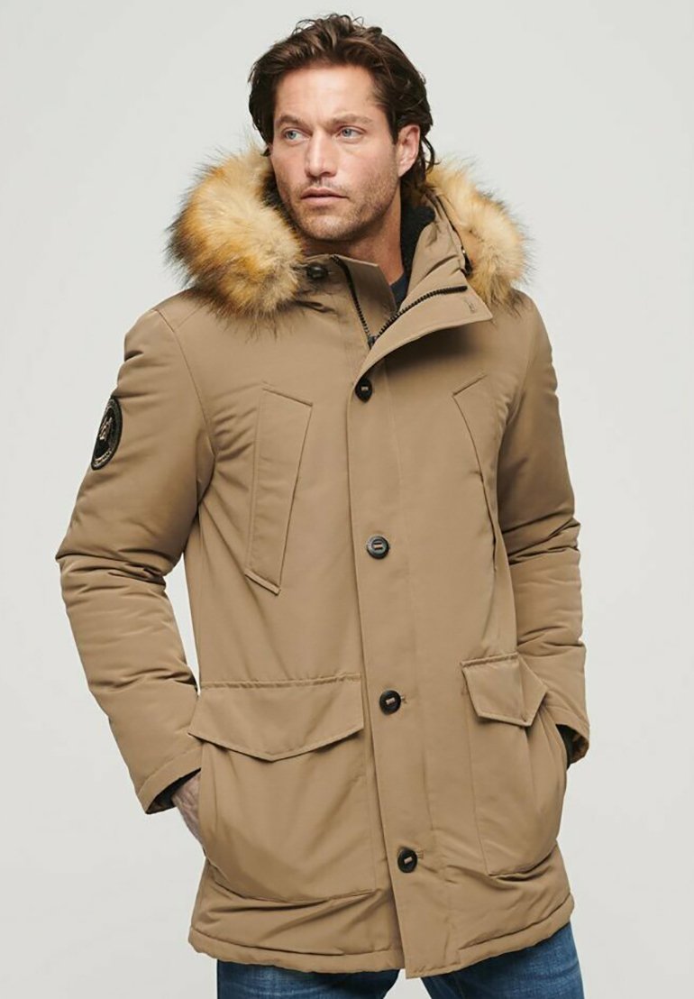 Superdry EVEREST - Winter coat - sandstone brown/brown - Zalando