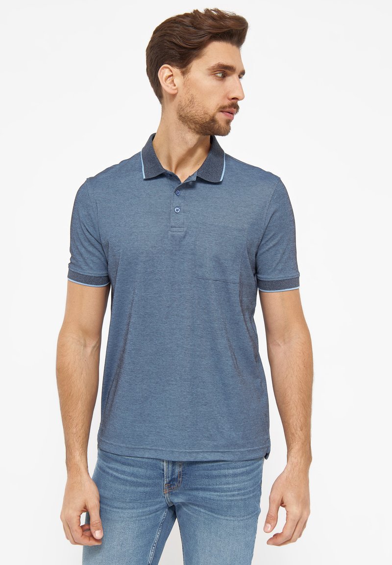 Belika VALENCIA - Piké - navy melange/mörkblå - Zalando.se