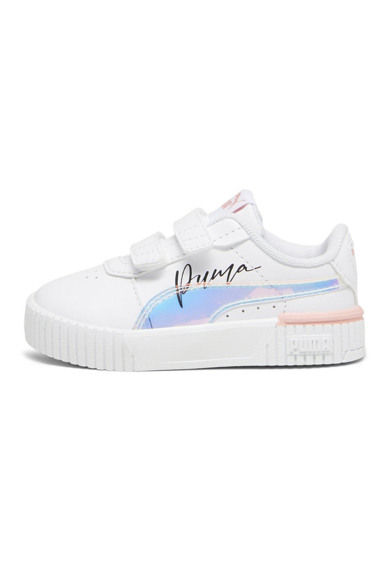 Puma CARINA 2.0 CRYSTAL WINGS - Baby shoes - white peach smoothie black/white - Zalando.ie