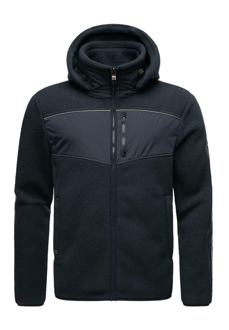 STONE HARBOUR ILLIAN - Fleece jacket - dark blue - Zalando.ie