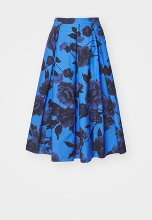 Polo Ralph Lauren MID FULL - A-Linien-Rock - red/white/weiß - Zalando.de