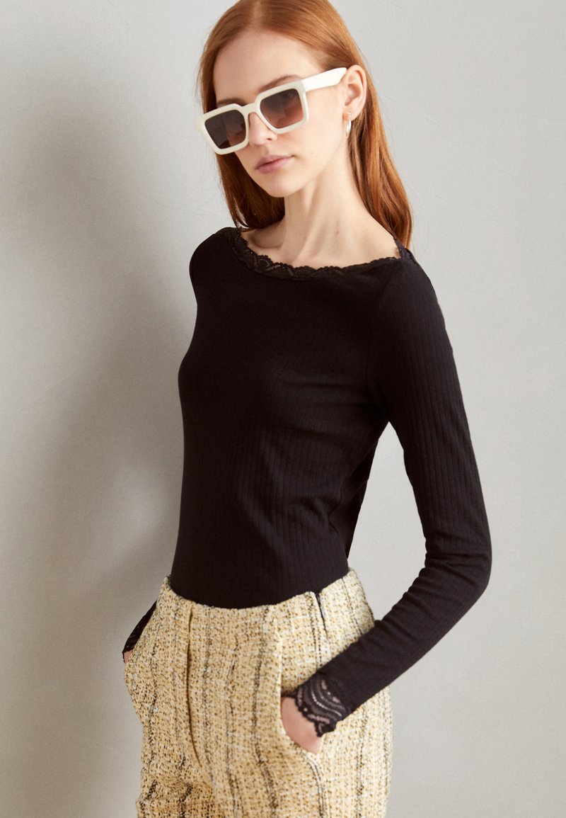 Esprit Top dugih rukava - black/crno - Zalando.hr