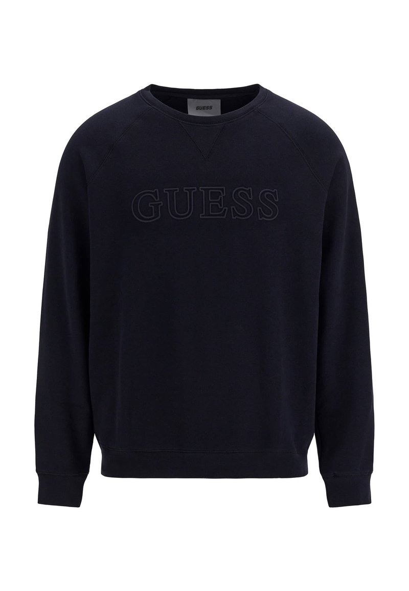 Guess FRONTLOGO - Sweatshirt - blau/bleu - ZALANDO.FR