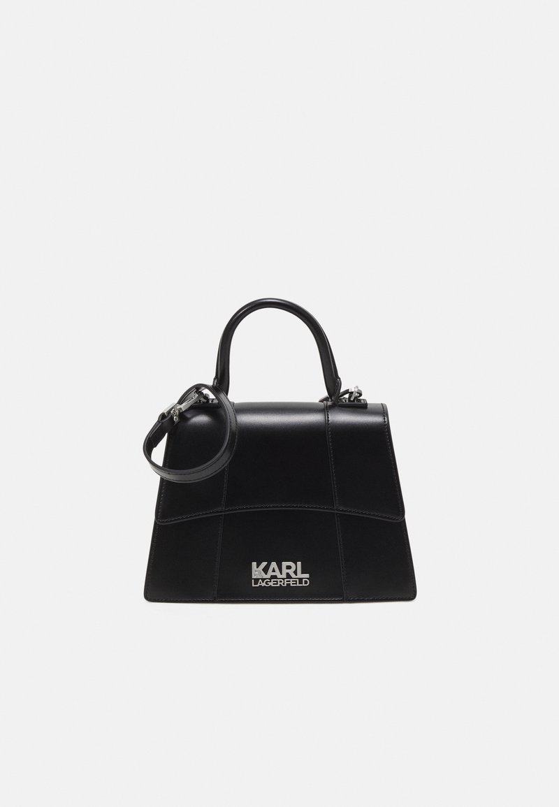 KARL LAGERFELD STONE TOTE - Across body bag - black - Zalando.ie