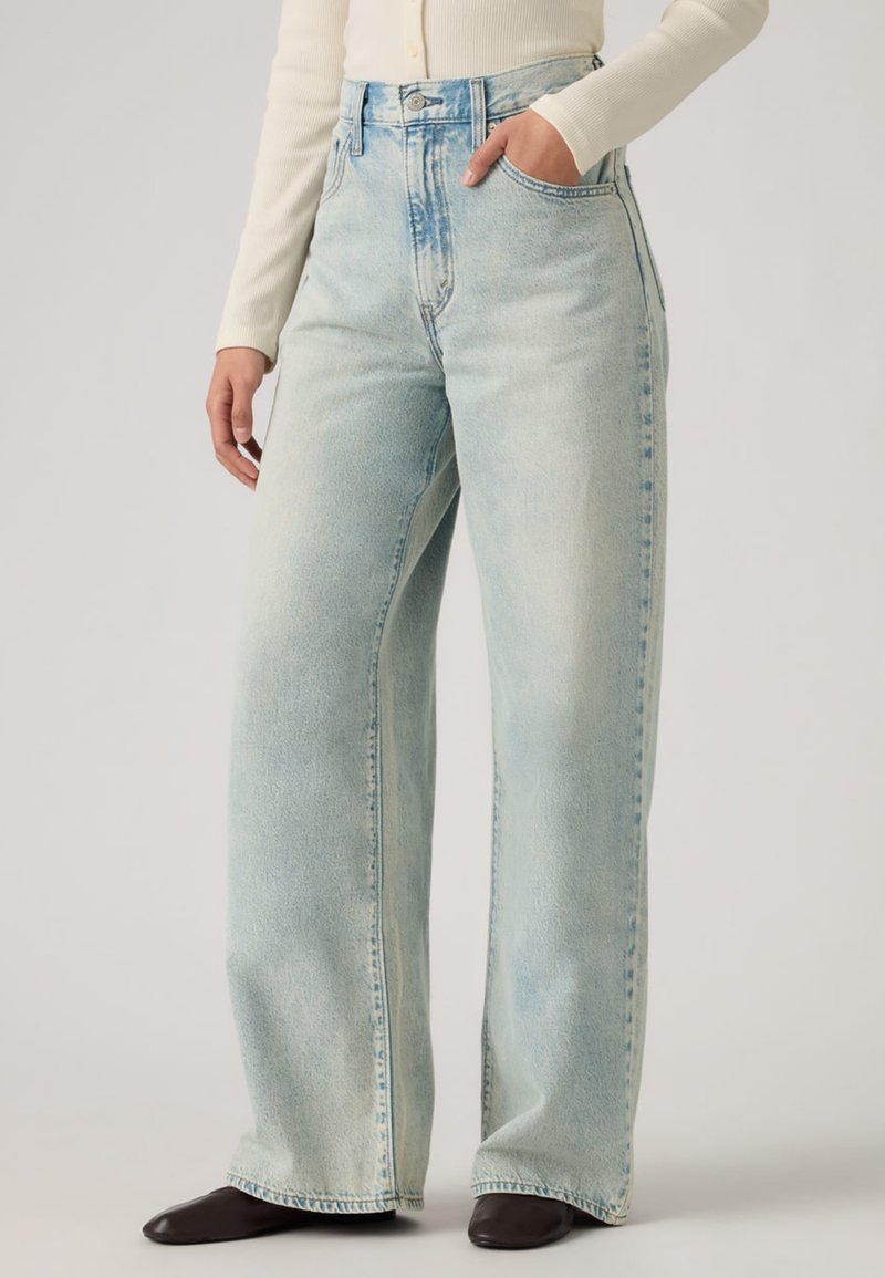 Levi's® CINCH BAGGY - Wide Leg - a little hazy/carta da zucchero ...