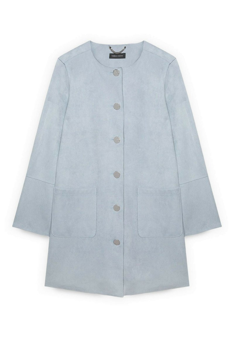 Fiorella Rubino CON BOTTONI - Short coat - azzurro/light blue - Zalando