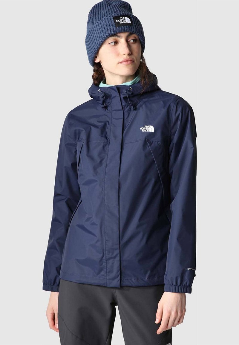 The North Face ANTORA JACKET - Kurtka hardshell - summit navy/niebieski ...