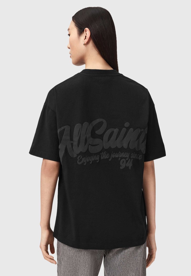 AllSaints ODYSSEY ETTA TEE - Print T-shirt - black - Zalando