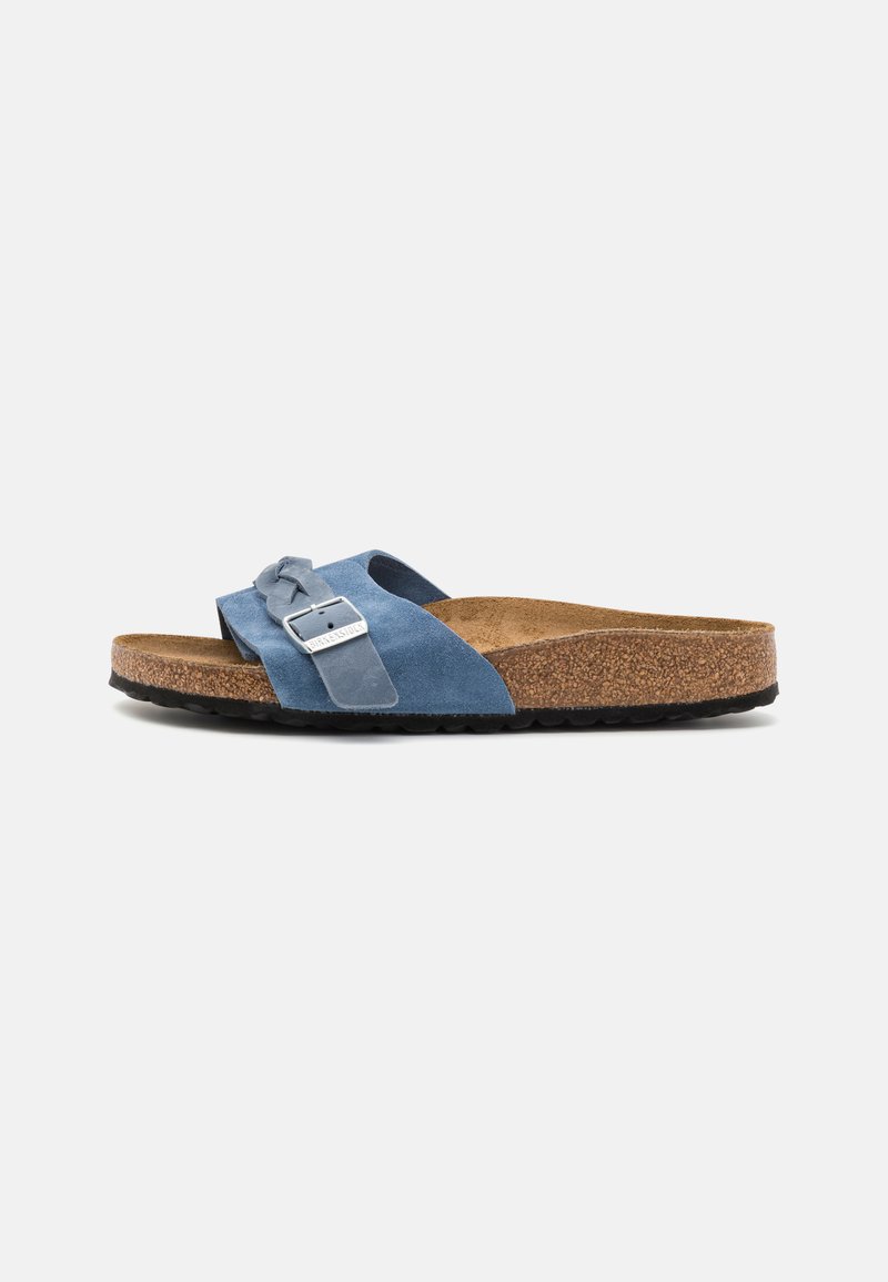 Birkenstock PULA LEVE NARROW - Slippers - blue - Zalando.ie