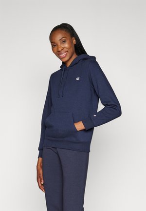 Champion COLOR PUNCH HOODED - Kapuzenpullover - dark blue/dunkelblau ...