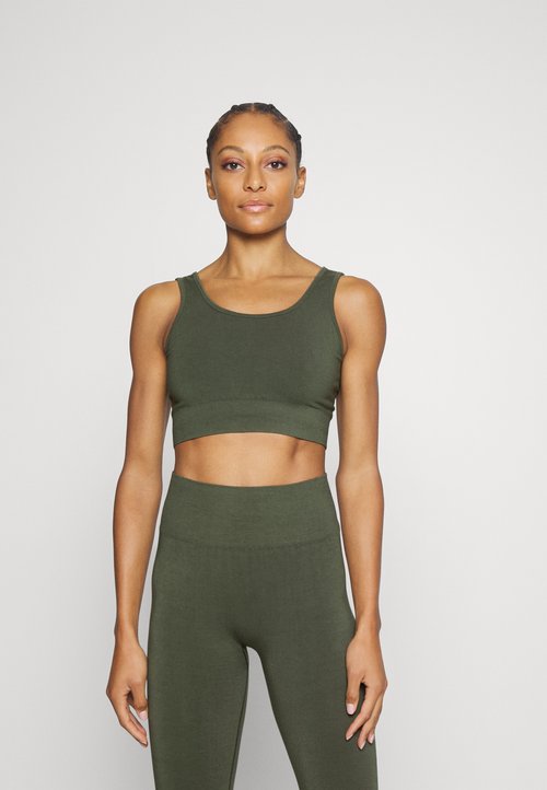 Athleta WARRIOR LONGLINE TWIST BRA A-C - Brassières de sport à maintien ...