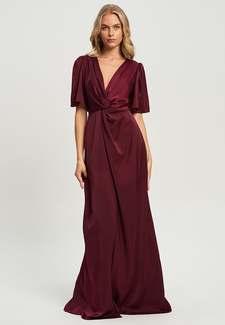 CHANCERY LENNON TWIST - Robe longue - burgundy/rouge foncé - ZALANDO.FR