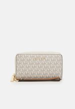 MICHAEL Michael Kors FLAT CASE - Wallet - vanilla/off-white - Zalando