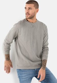camel active Sweatshirt - light grey/beige - Zalando.at