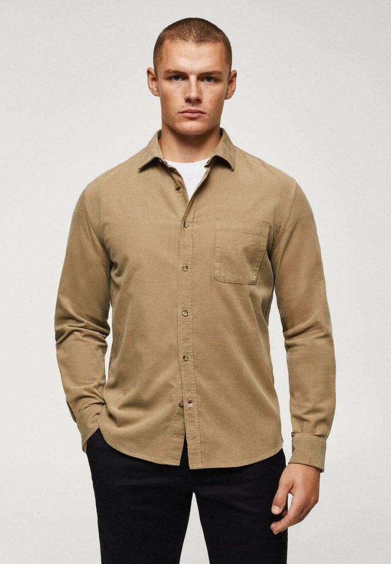 Mango TADI - Shirt - marrón medio/brown - Zalando.co.uk