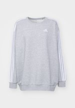 adidas Sportswear ESSENTIALS 3 STRIPES OVERSIZED - Pusa - medium grey ...