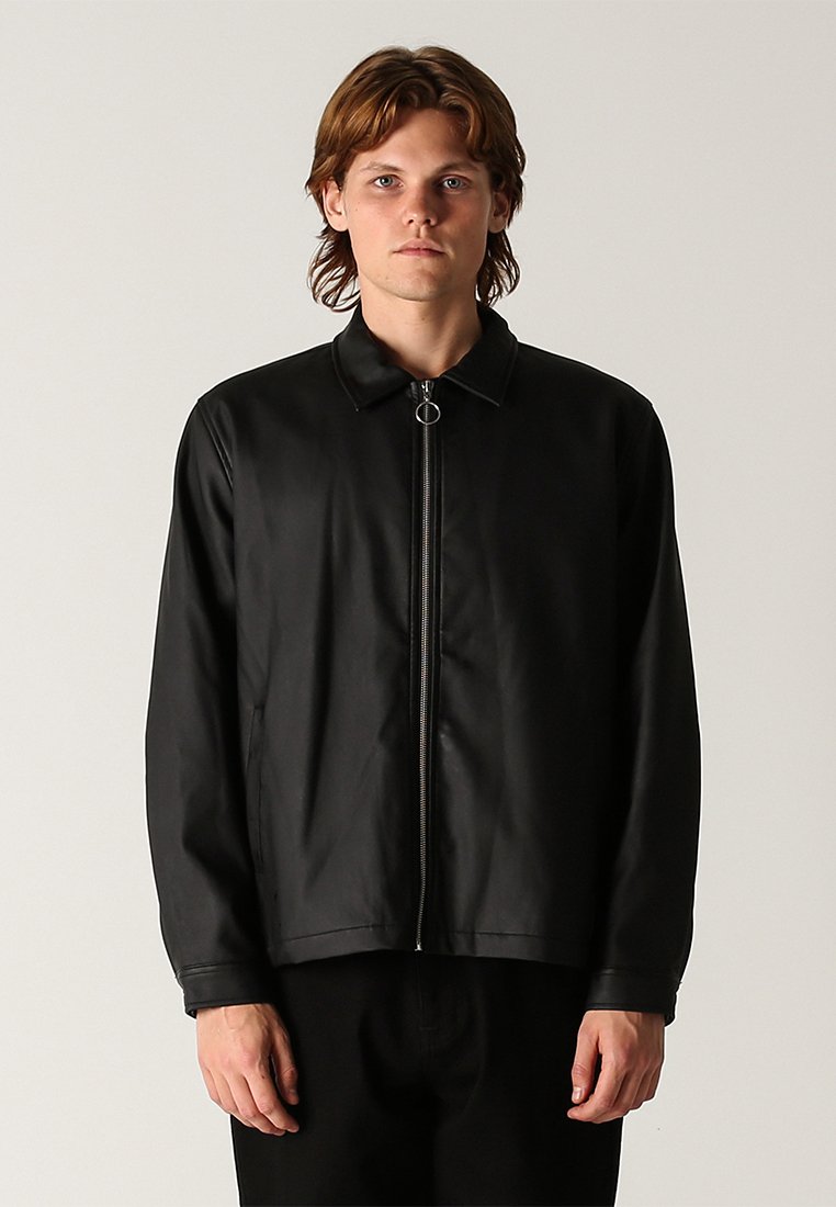 Former CAGE JACKET - Faux leather jacket - black - Zalando.co.uk