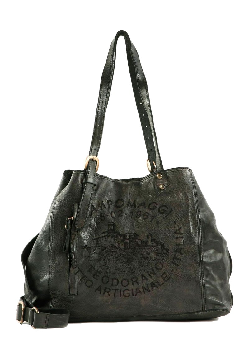 Campomaggi Tote bag - grigio/dark grey - Zalando