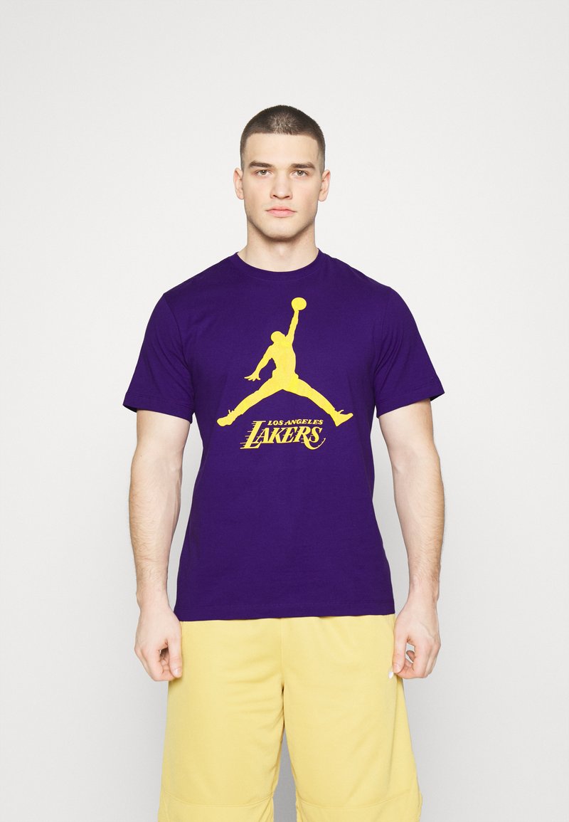 Nike Performance NBA LOS ANGELES LAKERS TEE - Club wear - field purple ...