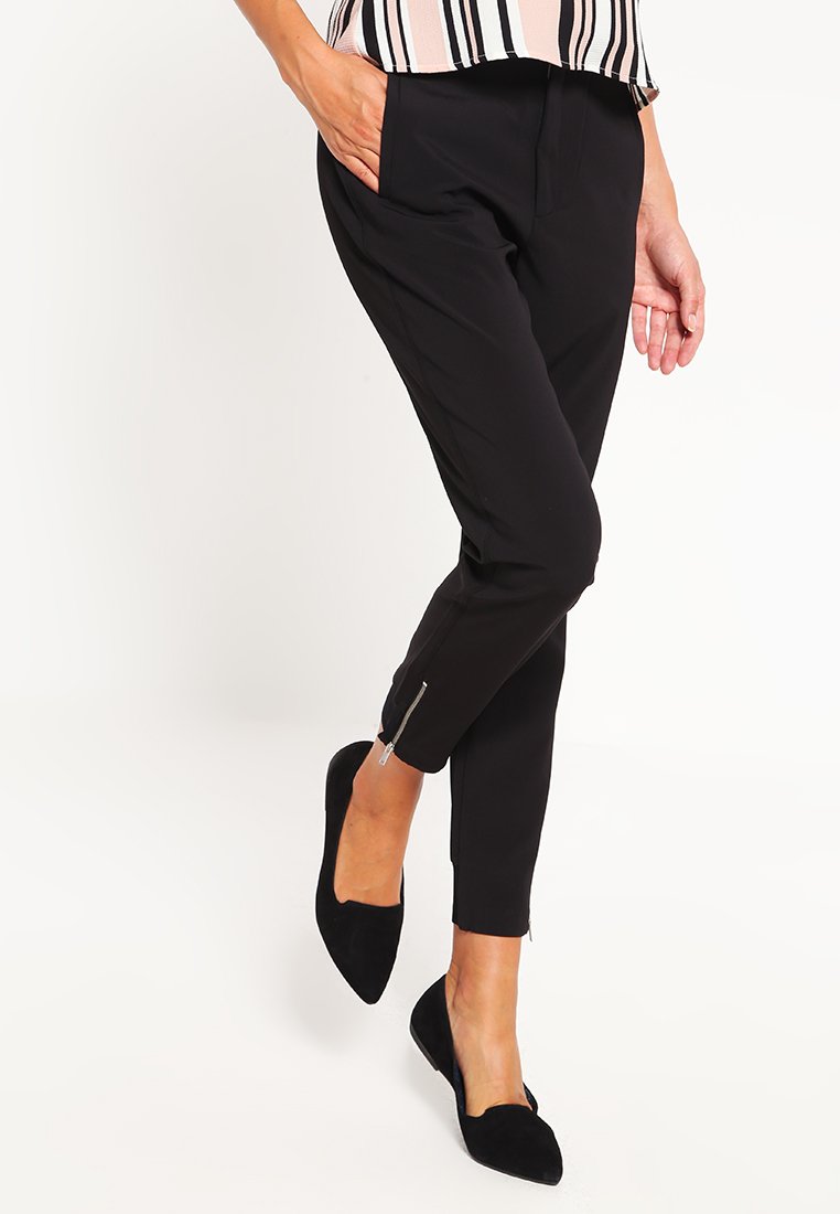 InWear NICA PANTS - Nohavice - black/čierna - Zalando.sk