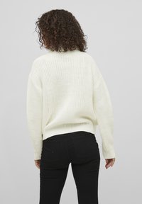 Vila Strickpullover - white alyssum/weiß - Zalando.de